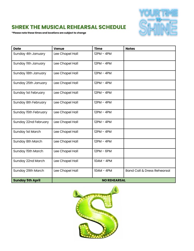 Shrek - Your Time To Shine